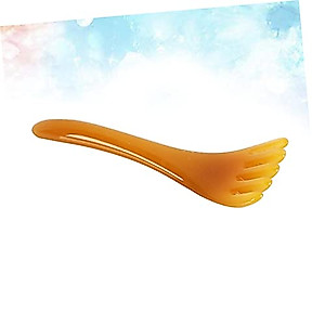 Healeved Massagers for Feet Thai Massage Tool Massaging Comb Jade Massager Massage Comb Massage Stick Facial Massage Tool Jade Comb Five Claw Massager Tendon Stick Sole of Foot