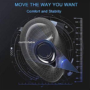 Wireless Earbuds,Super Fast Charge,Bluetooth 5.0 in-Ear Stereo Headphones with USB-C Charging Case, 30H Playtime,Built-in Mic for Clear Calls,Touch-Control,IPX7 Waterproof Resistant Design for Sports