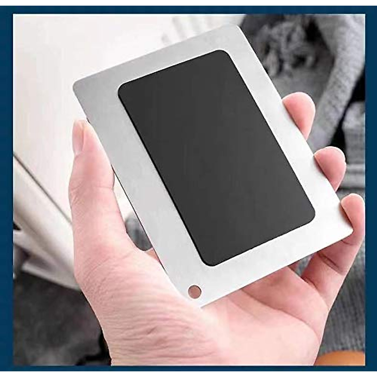 2PCS Professional Measurement Refrigerator Magnet in 18/8 Stainless Steel,Conversion Chart with Strong Magnet Backing