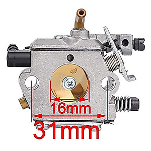 Venseri WT-194 Carburetor for Sthil 024 026 MS240 WT-403A WT-403B Chainsaw 1121 120 0610 with Gasket Filter Spark Plug