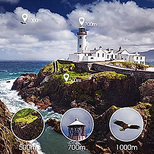 SSZS Pirate Monocular Telescope, 25x30 High Powered Zoomable Collapsible Monocular Brass Spyglass Handheld Waterproof Telescope Monocular for Bird Watching Hunting Hiking Travelling