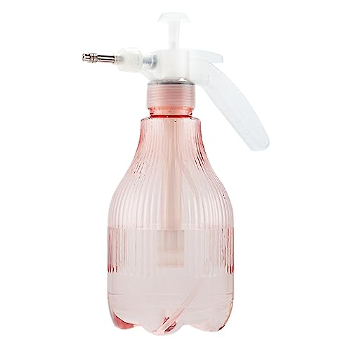 Brass Sprinkler Large Capacity Pressure Watering Can Garden Sprinkling Kettle Air Pressure Watering Kettle Household Watering Flowers Flower Watering Tools (Pink, One Size)