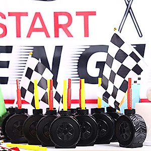 Sawysine 12 Pack Construction Truck Cups Set Truck Construction Cups with Red Yellow Straw Construction Themed Party Favor Cups Construction Party Supplies for Kids Construction Birthday Party Decor