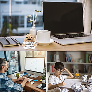 Positive Potato Knitted - 1 Pack Potato Crochet Dolls Toys, Christmas Thanksgiving Birthday Cheer Up Gifts Funny Cute Mini Home Office Decor for Women Girls Friends Guys