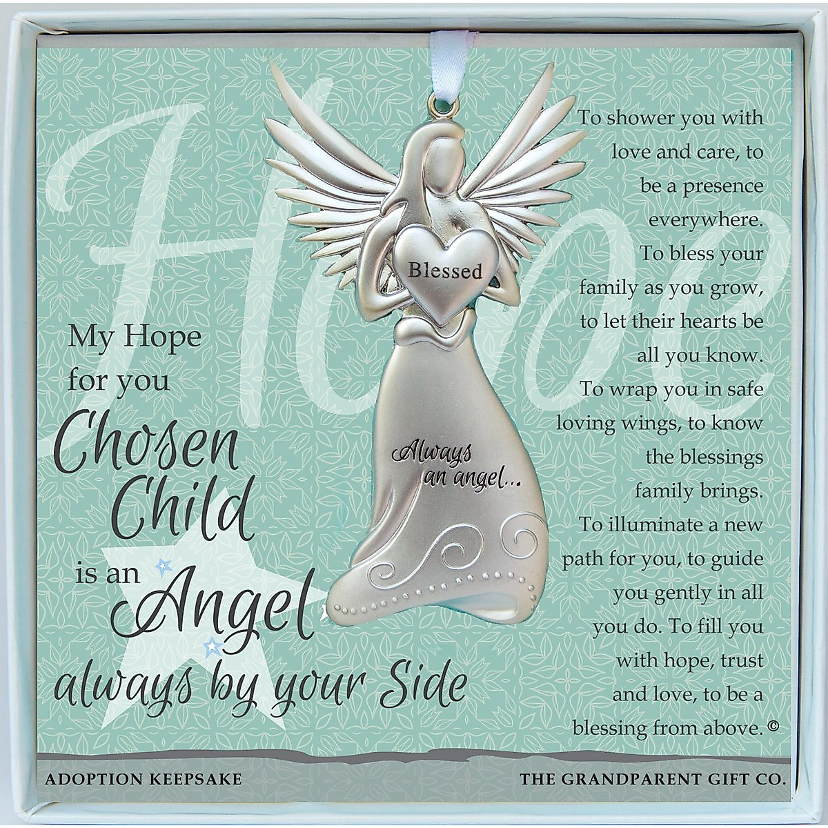 Always an Angel Adoption Baby or Child Keepsake Gift/Ornament
