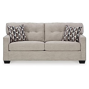 Signature Design by Ashley Mahoney Sofa Sleeper, Full Sofabed, 75"W x 38"D x 37"H, Beige
