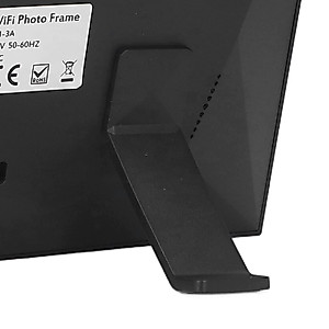 Electronic Album, HD Touch Screen WiFi Music Playing Digital Photo Frame for Home (US Plug)