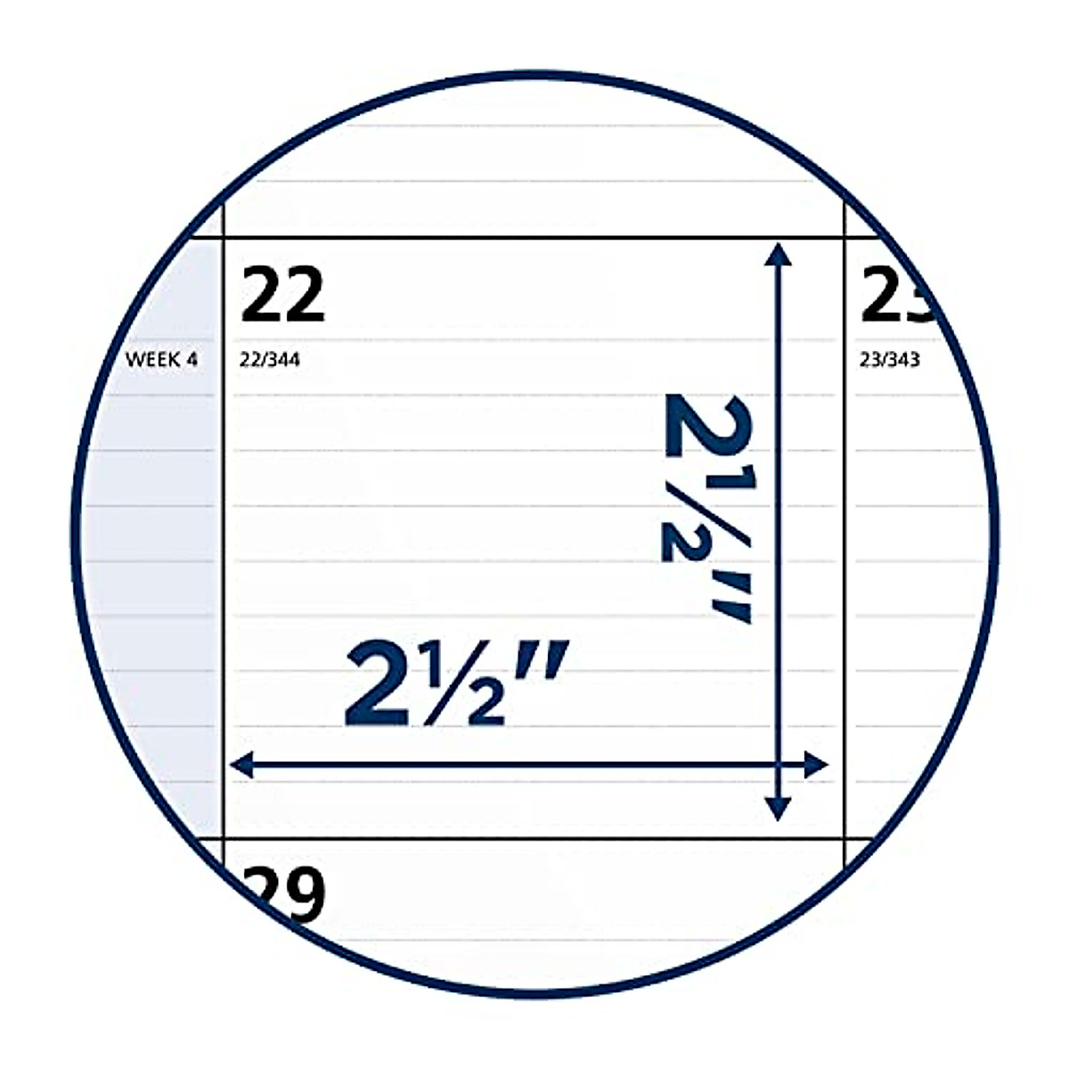 AT-A-GLANCE 2024 Desk Calendar, Monthly Desk Pad, 22" x 17", Standard, QuickNotes (SK7000024)