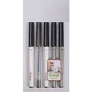 Cricut Black Pen Set, Multicolor 5 Count