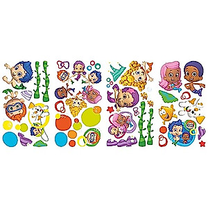RoomMates RMK2404SCS Bubble Guppies Peel and Stick Wall Decals