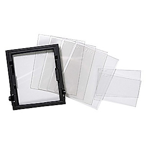 Jackson Safety Insight Clear Safety Plate Kit (41589), Internal & External Safety Lens, Accessory Insight Variable ADF Cartridge