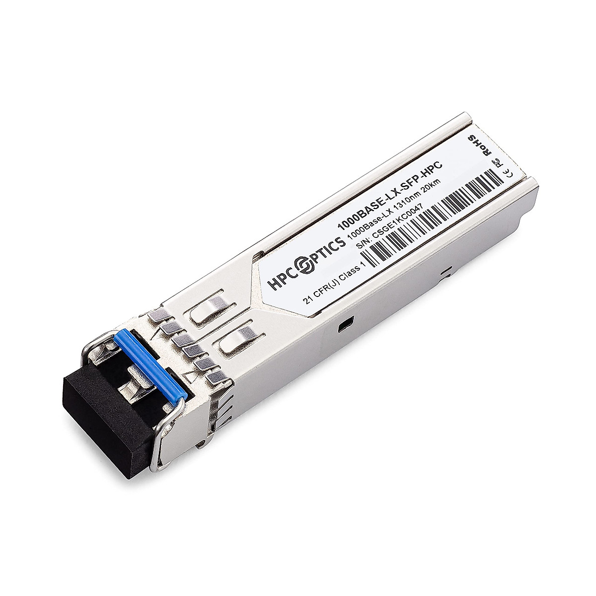 HPC Optics Compatible with Cisco MGBLX1 1000BASE-LX SFP Transceiver | 1G LX SMF 10km 1310nm MGBLX1-HPC