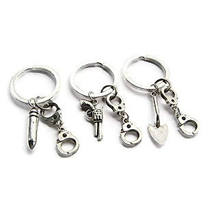 3 Partners in Crime Keyrings, Best Friends Keychain Set, Friendship Jewelry, Handcuff Jewellery, BFF Token, Sisters Gift for Birthday