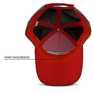 Disney Boys' Baseball, Cars Red W/Grey