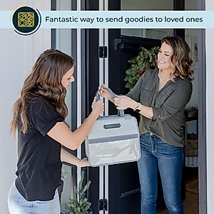 Jar Organizer 6 Mason Jar Bottle Carrier Foldable Stackable Organizer Storage Tote Bag with Handles, Removable Divider for Organizing, Storing, Carrying Ball Canning Jars, Drinking Jar Cups, Tumblers