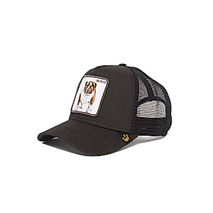 Goorin Bros. The Farm Unisex Baseball Trucker Hat, Black (Brutus Drake), One Size