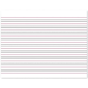 Silvine 165 x 203 mm Handwriting Book (Pack of 25), Purple