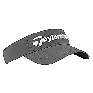 TaylorMade Men's Visor, Charcoal, One Size