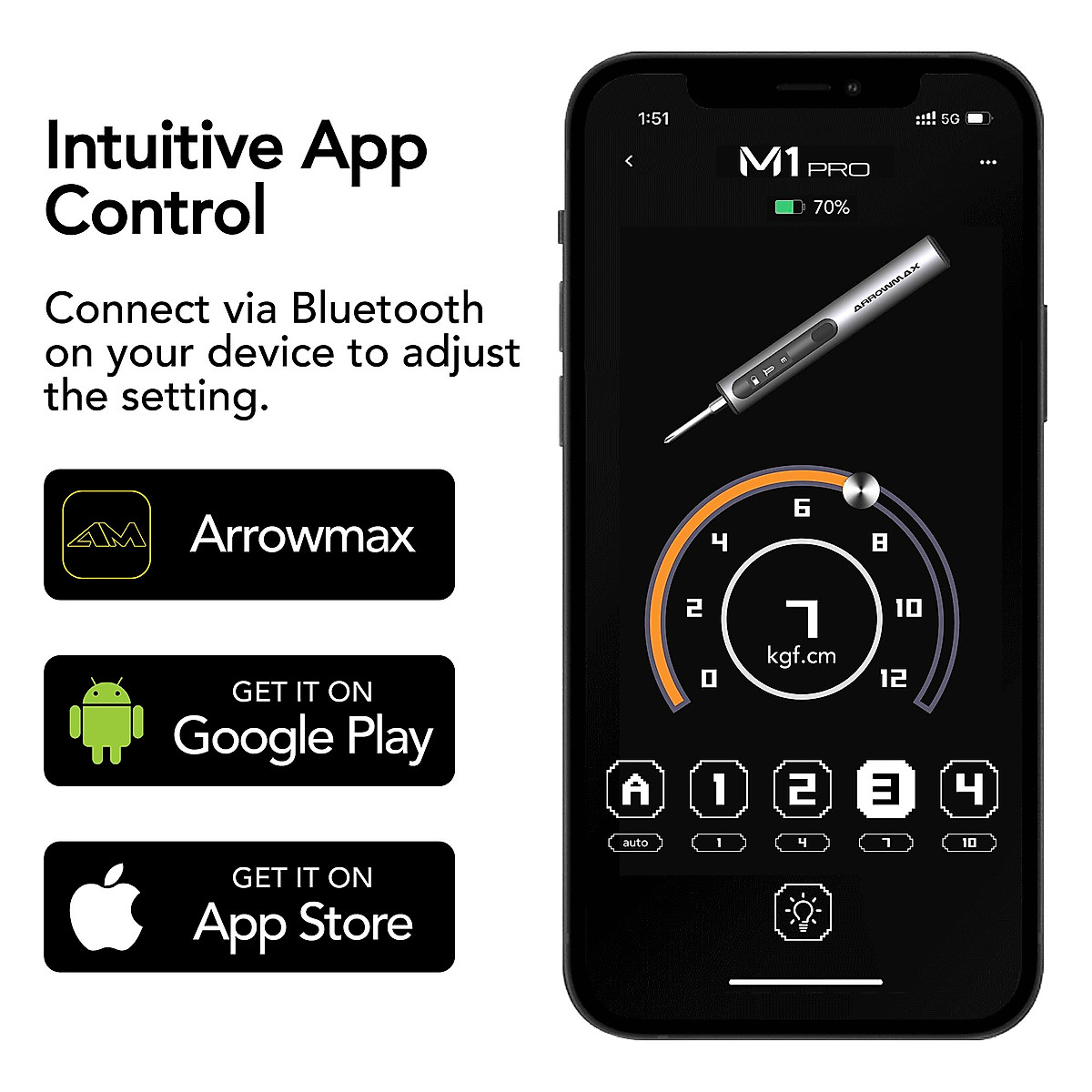 AM ARROWMAX 7.4V Mini Electric Screwdriver & Removable Angle Screw, 60 in 1 Precision Electric Screwdriver Set, Repair Tool Set For Phone Camera Watch Laptop (M1 PRO PLUS)