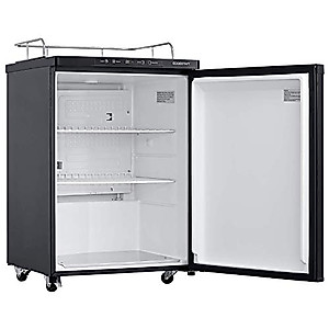 EdgeStar BR3002SS 24 Inch Wide Kegerator Conversion Refrigerator for Full Size Keg - Stainless Steel