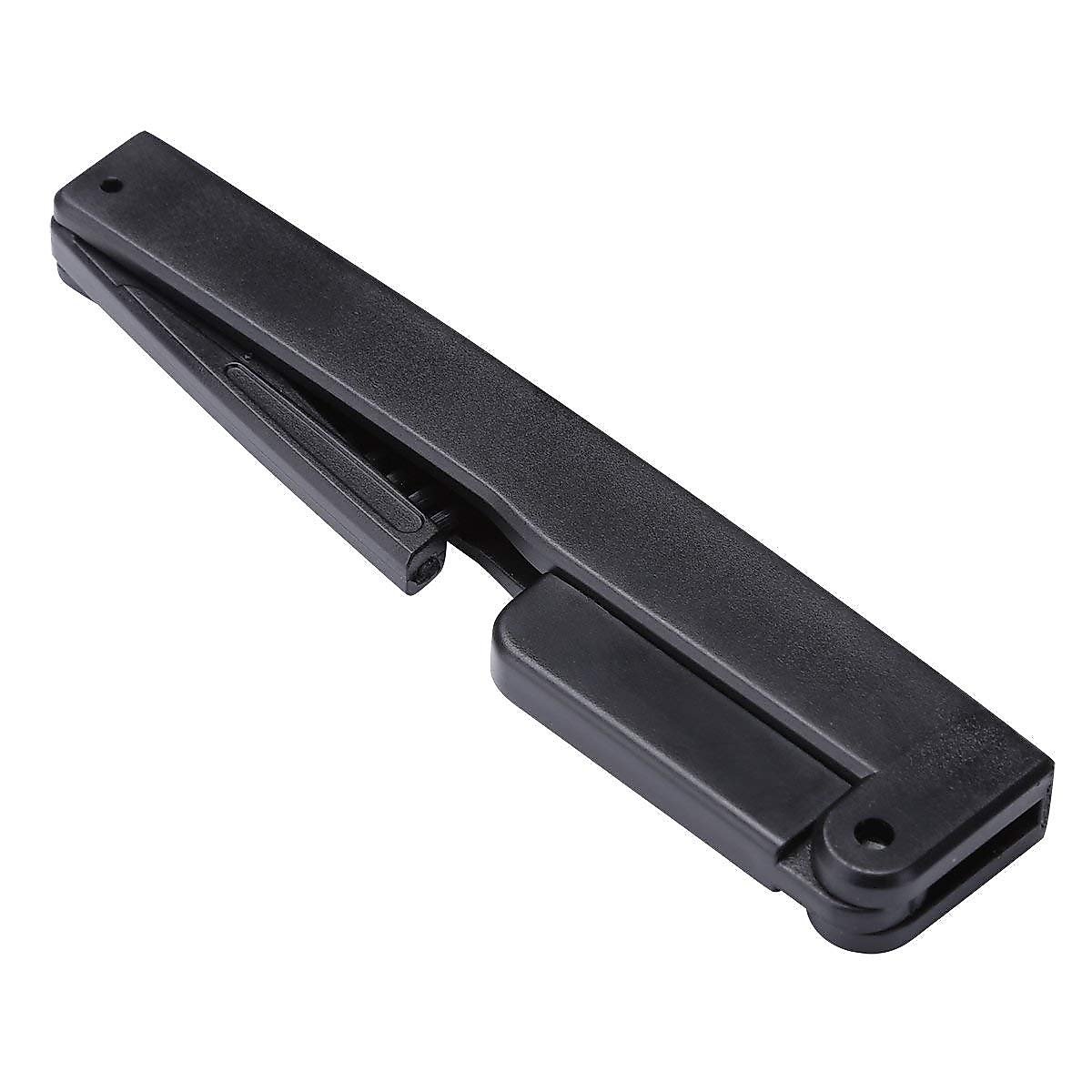 Dual-Sided Folding Mascara and Brow Grooming Tool - Lash Separator, Applicator, and Compact Eyebrow Brush