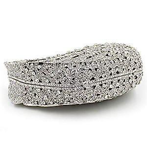 Ladies Diamond Clutch-Purse Chain Wedding Women Evening-Bag Rhinestone Luxury-Handbag Bird