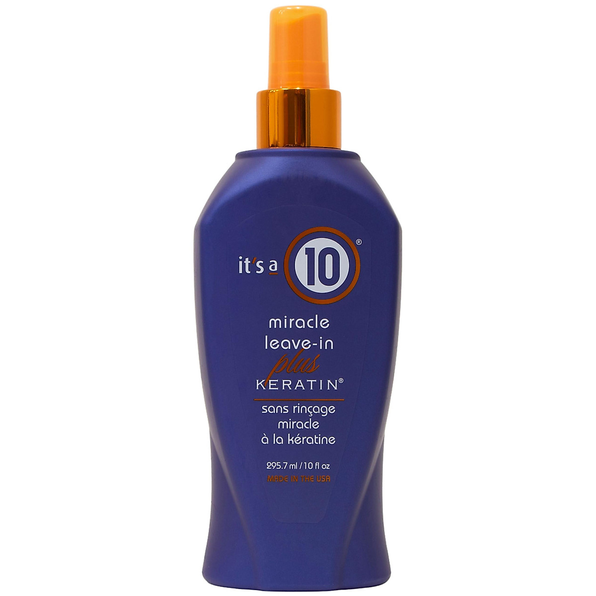 It's a 10 Haircare Miracle Leave-In Plus Keratin, 10 Fl. Oz (Pack of 1)