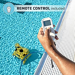 DOLPHIN Wave 100 Commercial Robotic Pool Cleaner with Caddy, Engineered for Extraordinary Pool Cleaning Performance, Ideal for Commercial Swimming Pools up to 88 Feet…