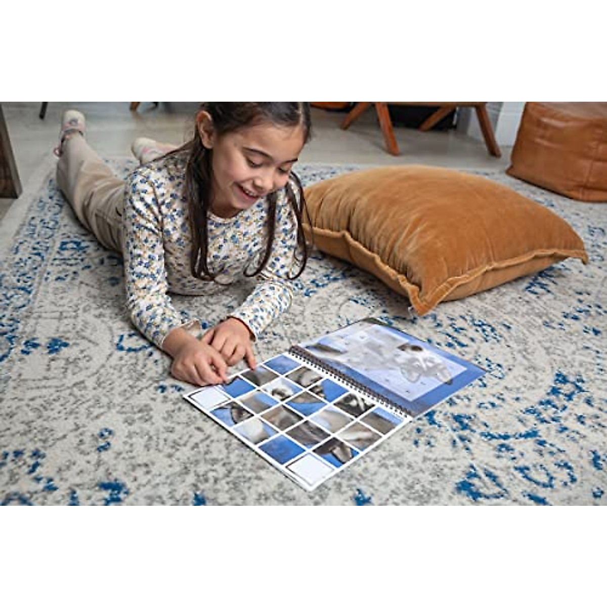 Brain Games - Sticker by Number: Dogs & Puppies (Easy - Square Stickers): Create Beautiful Art With Easy to Use Sticker Fun!