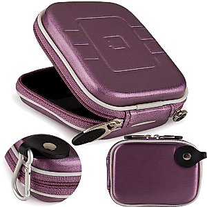 Compact Camera Case Bag Pouch Purse, Protective Hard EVA Travel Carrying Case for Canon PowerShot SX720 HS, SX620 HS, ELPH 190 is, ELPH 170 is, ELPH 360 HS and More