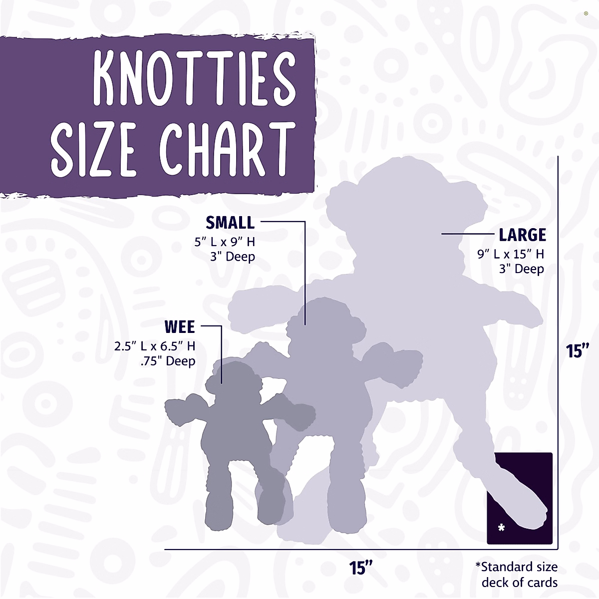 HuggleHounds Knottie Plush Dog Toy - Dog Stuffed Animal Toy, Puppy Toys, Squeaky Dog Toy for Small, Medium & Large Dogs, Durable Plush to Keep Them Busy - Dillie Duck, Large