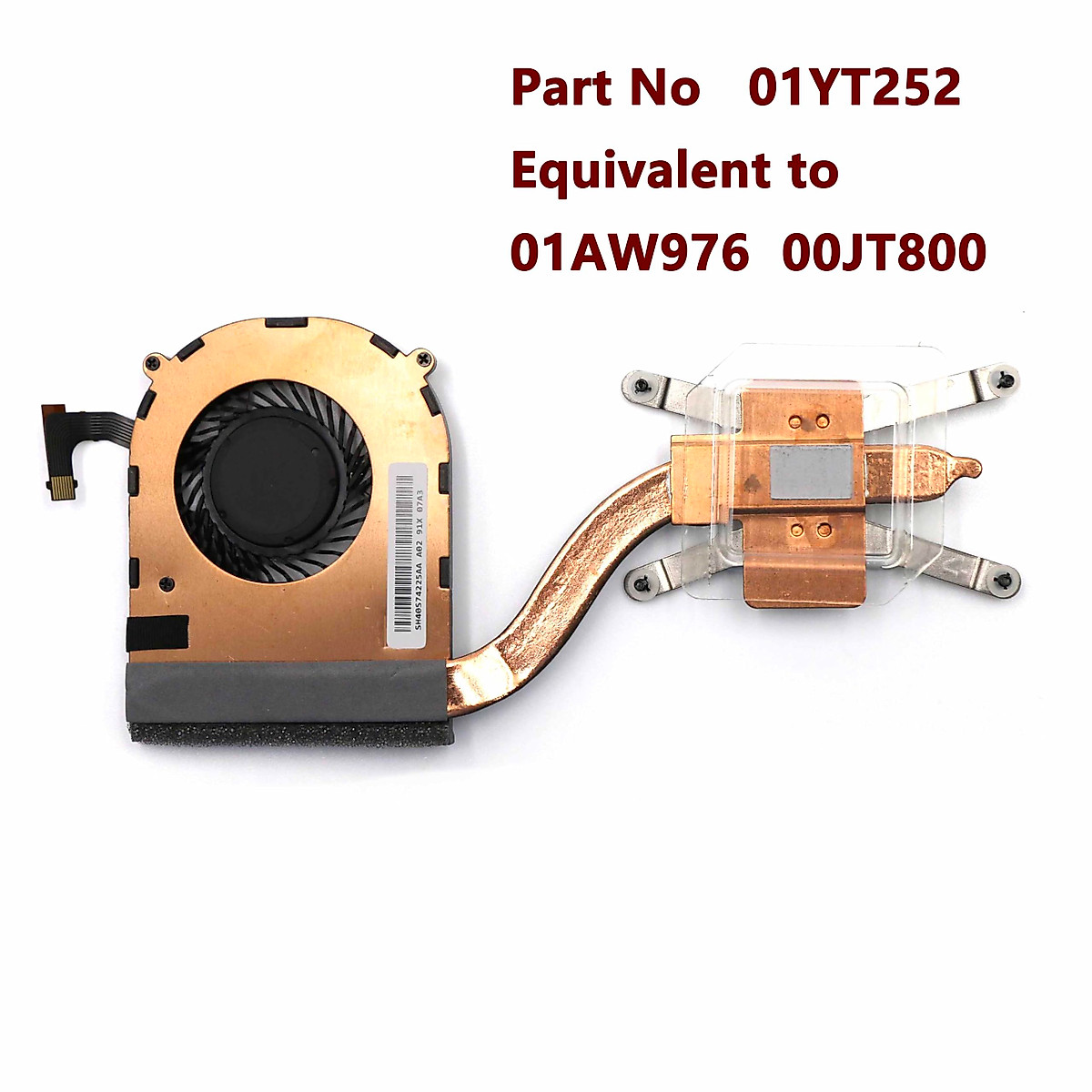 BestParts CPU Fan + Heatsink for Lenovo Thinkpad Yoga X1 Carbon 4th 2016 20FB 20FC Series Laptop 01AX999 01AX830 ND55C33 01AW976 00JT800 BAZB0505R5H 023.10084.0011 C16-00-Z-93O-002F