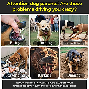 Dog Bark Deterrent Devices, Professional Anti Barking Training & Behavior Aid Ultrasonic Tool - w/ 3X Sonic Emitters 50ft Range, Ultra-Bright LED Flashlight | Alternative to Painful Dog Shock Collar