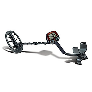 Bounty Hunter Land Ranger Pro Metal Detector, 11 Inch Waterproof DD Searchcoil, Adjustable Length, Lightweight, Ergonomic, Comfortable Padded handgrip, and armrest, Detect Coins Up To 10 Inches Deep