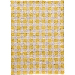 Momeni Rugs Geo Collection Area Rug, 5' X 7', Yellow