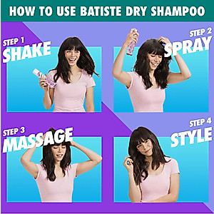 Batiste Dry Shampoo, Defrizzing, 6.73 fl. oz.