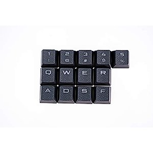 Cherry MX Key Switch FPS Backlit Key Caps for Corsair Gaming Keyboards! (Gray)