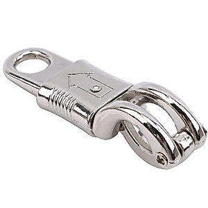 MOONRING Horse Panic Clip Buckle Quick Release Panic Hook Snap Outdoor Sports Accessories, Silver