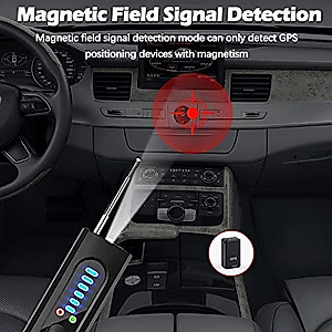BTFDREEM Hidden Camera Detectors and Bug Detector, Hidden Devices Detector, Anti Spy Detectors, Spy Camera Detector, RF Wireless Signal Scanner for Home Office Travel