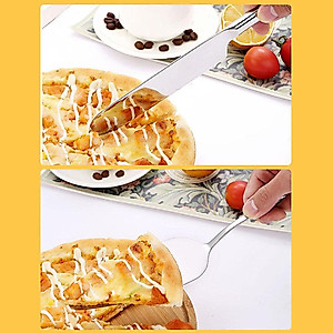 GUANLI Wedding Cake Knife and Server Set,Stainless Steel Cake Cutting Set For Wedding Holiday Thanksgiving Parties