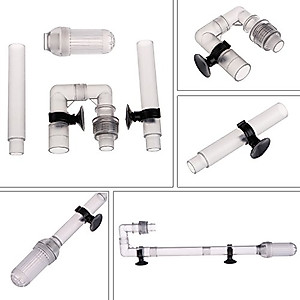 LANDUM HW-602B/HW-603B Water Inflow Tube Pipe Fish Tank Aquarium Filter External Parts