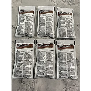 Keystone(TM) High Temp Grill Cleaner, Bundle of 6 x 3.6 oz pouches, for Kitchen, Food Truck, Professional Kitchen
