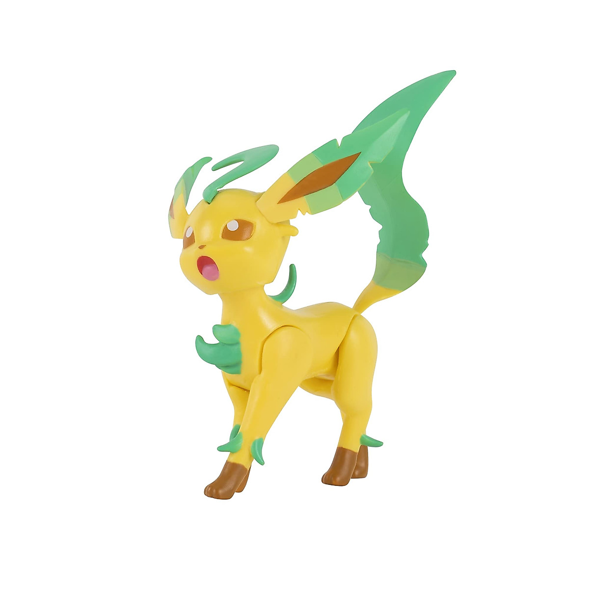 Pokemon PKW0178 3 Pack-Features 2 Pikachu, Wynaut & 3-Inch Leafeon Battle Figures-Authentic Details, Multi