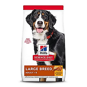 Hill's Science Diet Dry Dog Food, Adult, Large Breed, Chicken & Barley Recipe, 15 lb. Bag