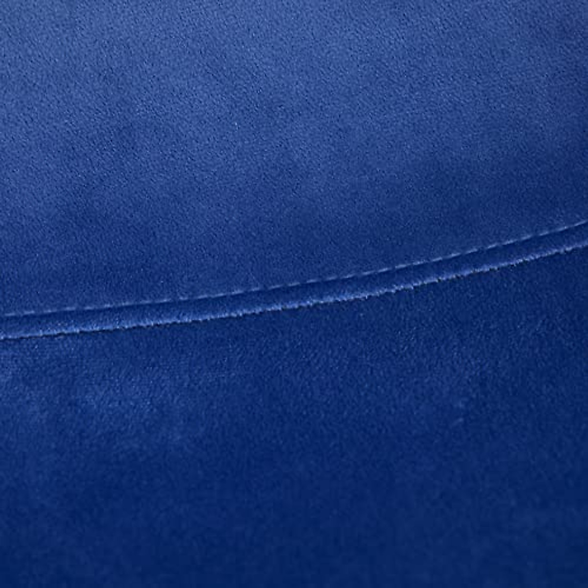 Urban Shop Velvet Dining Chair, Set of 2, Blue