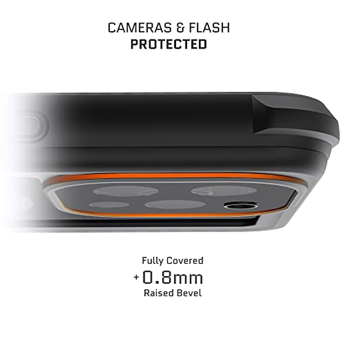 Ghostek NAUTICAL iPhone 13 mini Case Waterproof with Screen Protector, Belt Clip Holster, and MagSafe Magnet Built-in Protective Full Body Cover Designed for 2021 Apple iPhone13mini (5.4 inch) (Black)