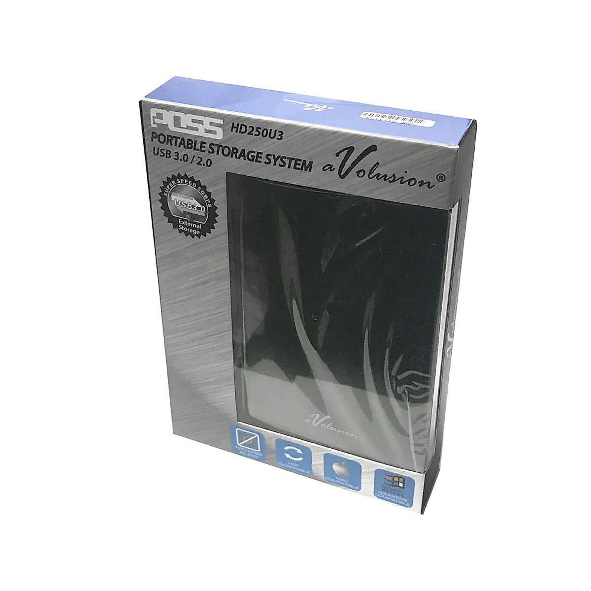 Avolusion HD250U3 320GB USB 3.0 Portable External Gaming Hard Drive (for Xbox One, Pre-Formatted) - 2 Year Warranty