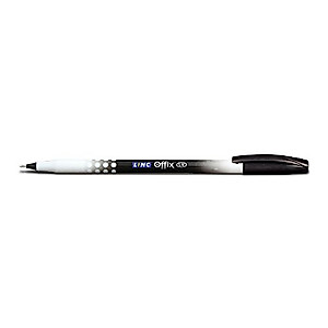 Linc Offix Smooth Ball Point Pen, 1.00mm Tip, 50-Count, Black - 802917151529