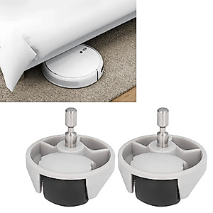 Gavigain Replacement Front Wheel Caster Assembly,2Pcs Robot Sweeper Universal Replacement Parts,Caster Assembly for Roborock E4, E5, S5 Max, S4 Max, S6, S7