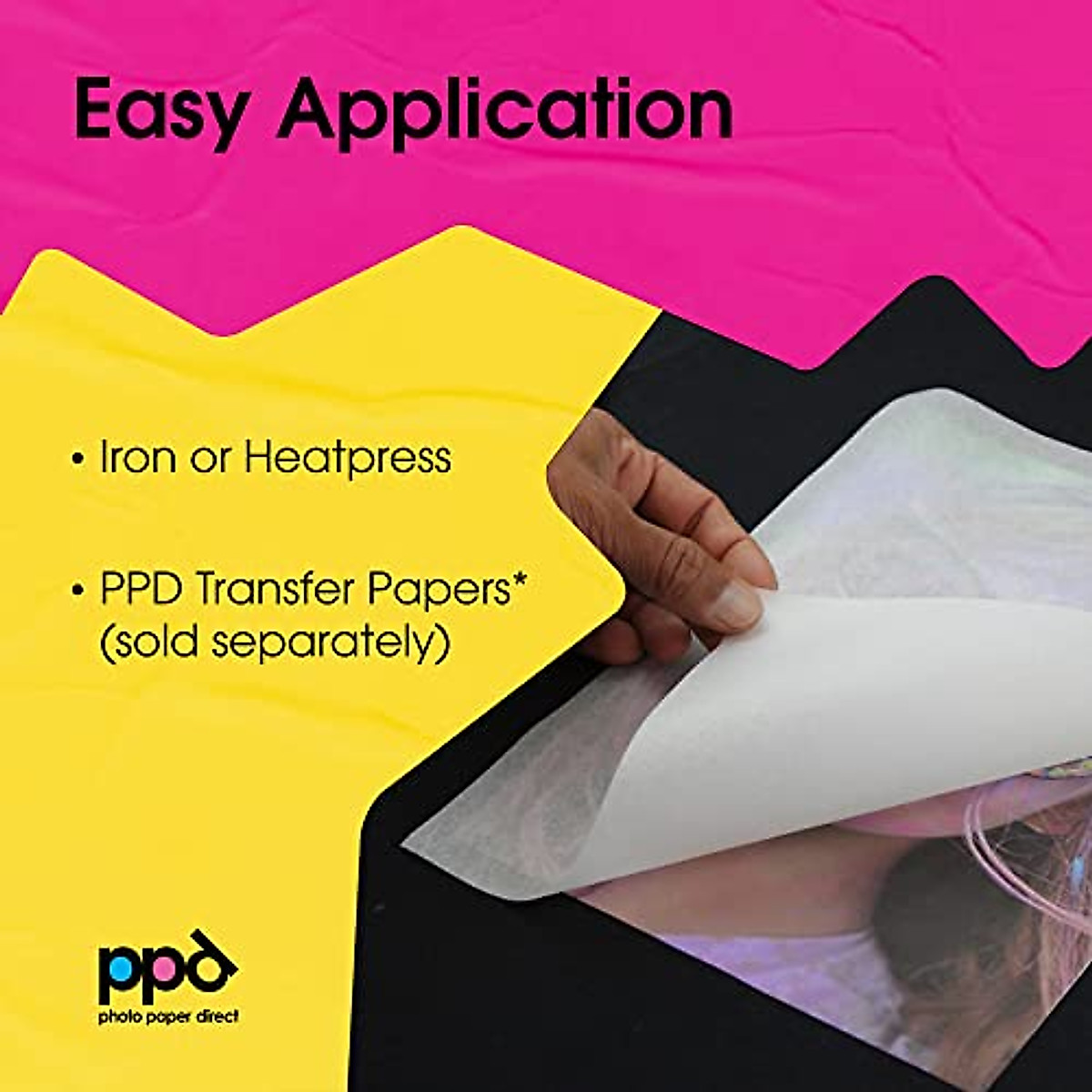 PPD Silicone Papers for T Shirt Transfer Iron or Heat Press A4 PPD-102 10 Sheets
